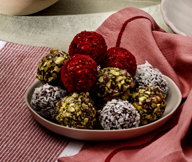 Julbollar med dadlar - Life